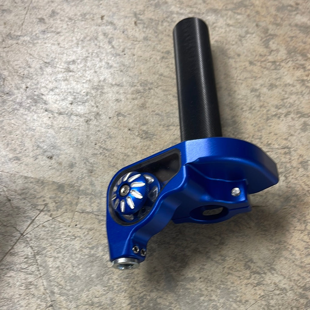 T-Rex Race Spec Billet Throttle for Cobra Blue CX65 micro Throttle tub ...